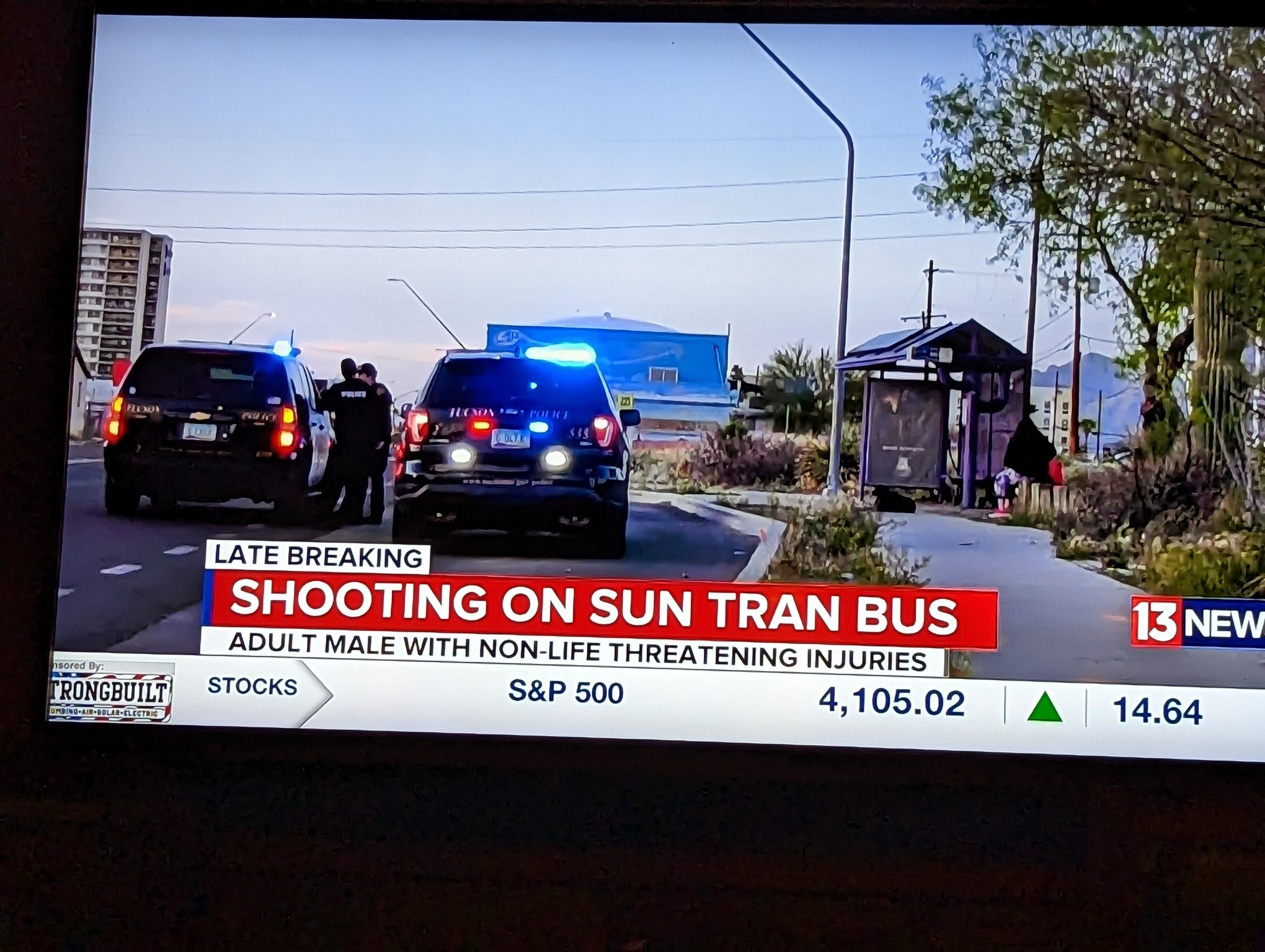 Shooting Easter Weekend on Sun Tran Crime Bus near Estevan Park, the C ...